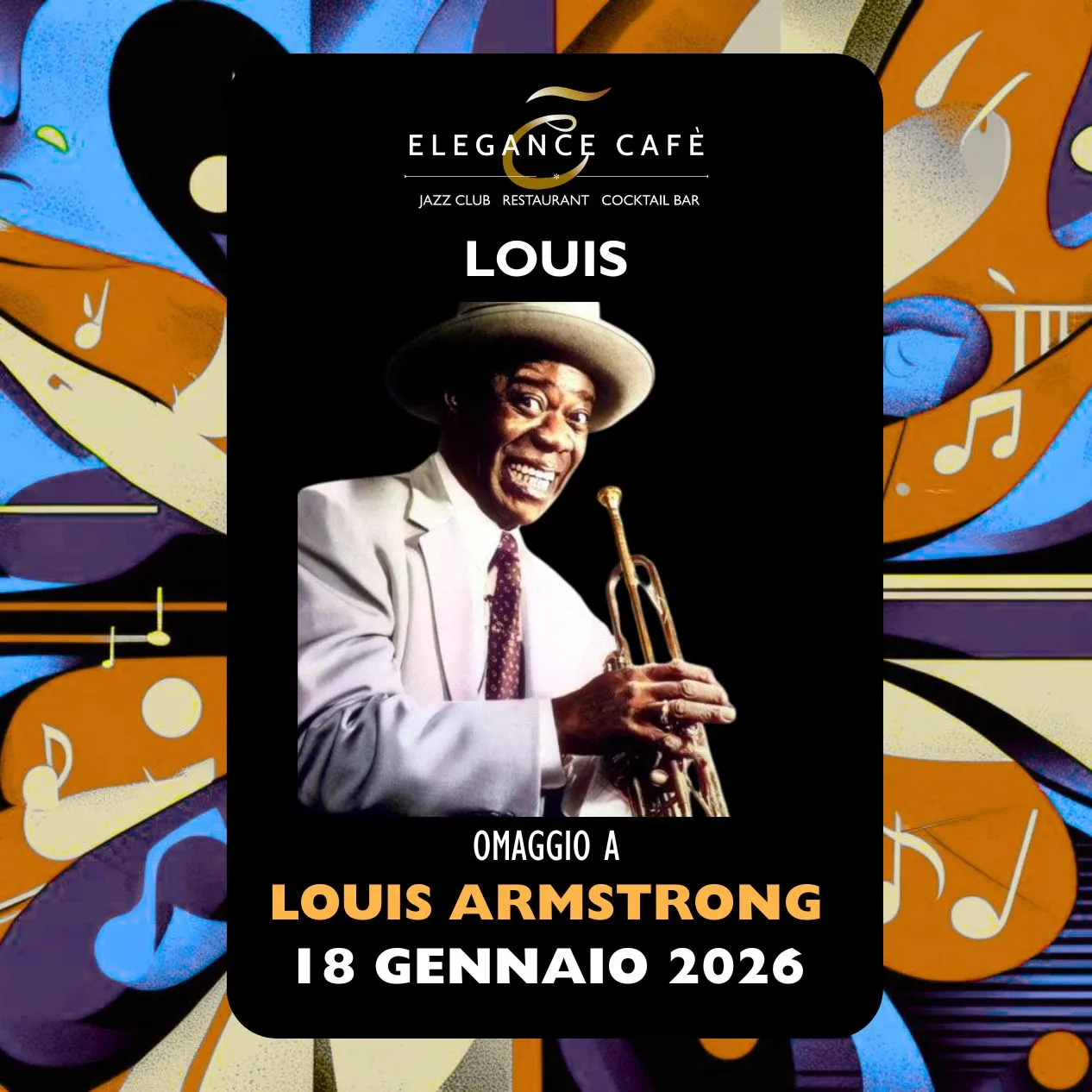 Concerto jazz Roma 18 gennaio 2026 ! Louis Armstrong - Massimo Pirone ...